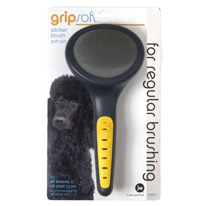 Jw Gripsoft Soft Slicker Brush The Classic Pooch · The Classic Pooch